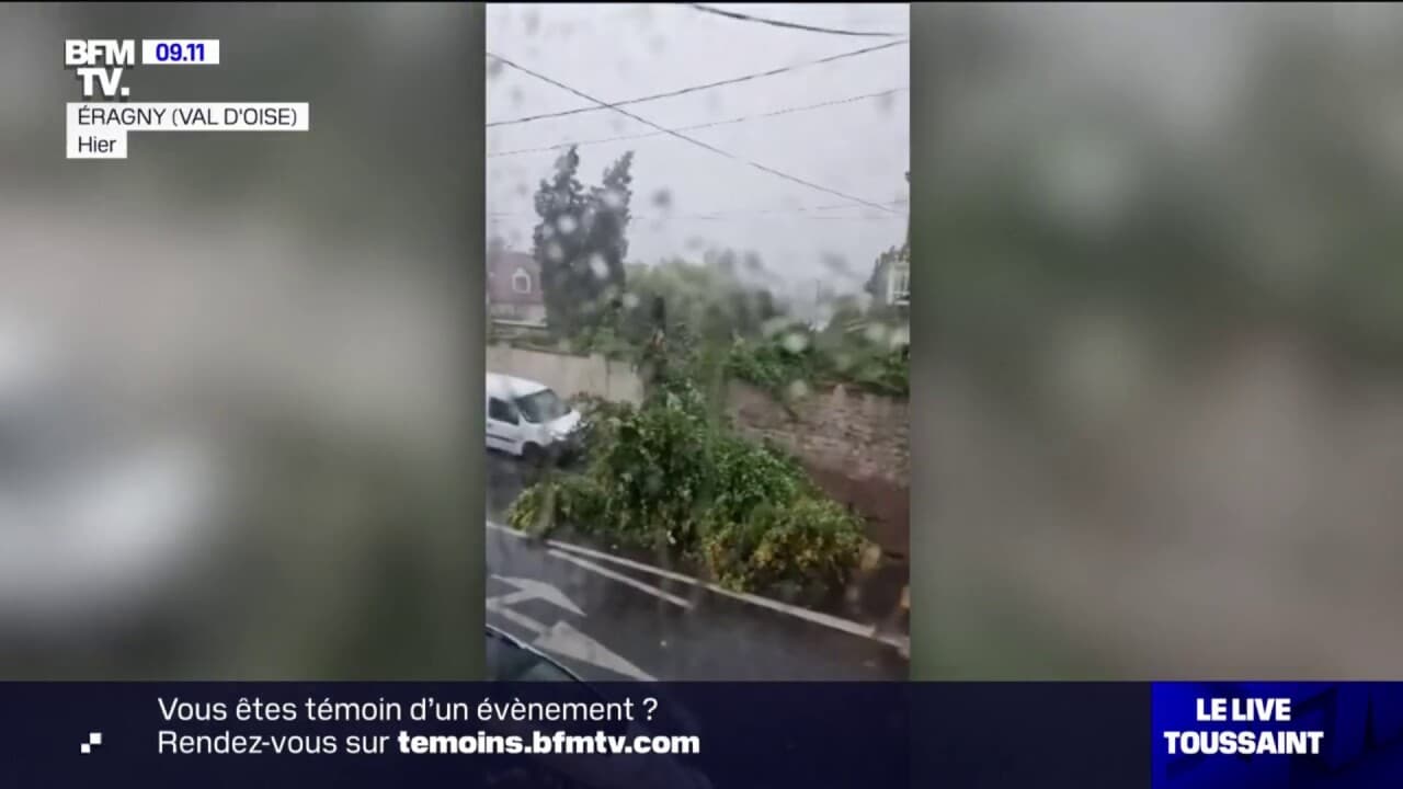 Orages dans le Val-d'Oise: 11.000 foyers ont été privés d'électricité