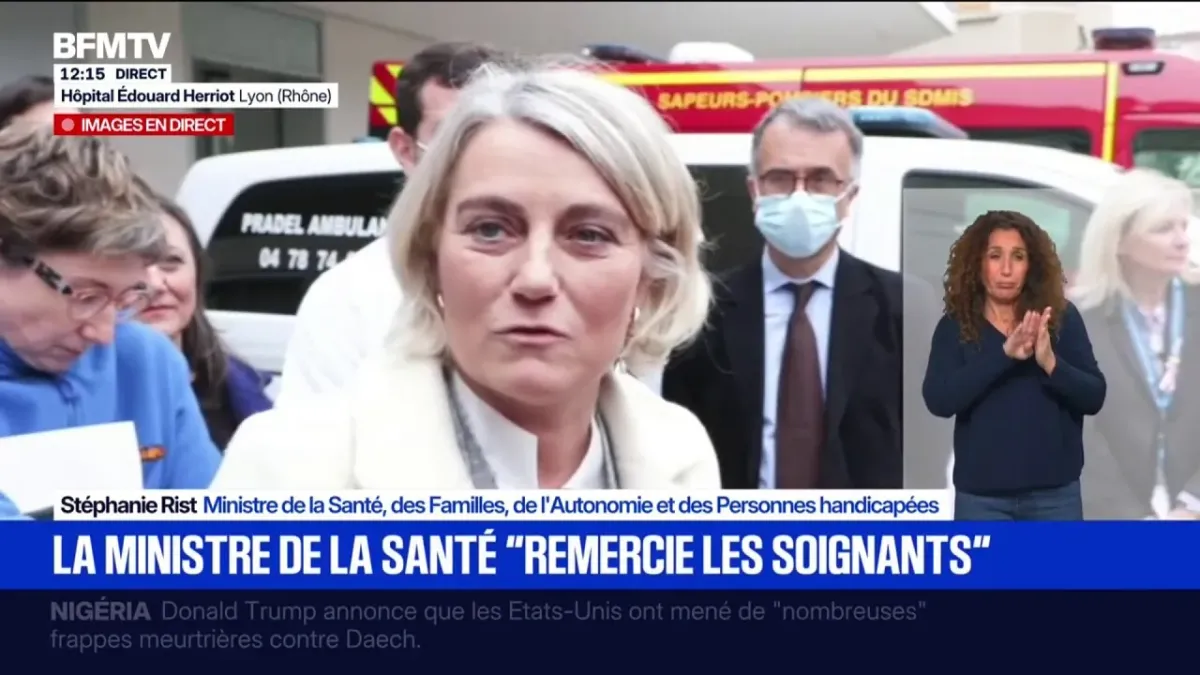 "On est arrivés au pic" de l'épidémie de grippe indique Stéphanie Rist ...