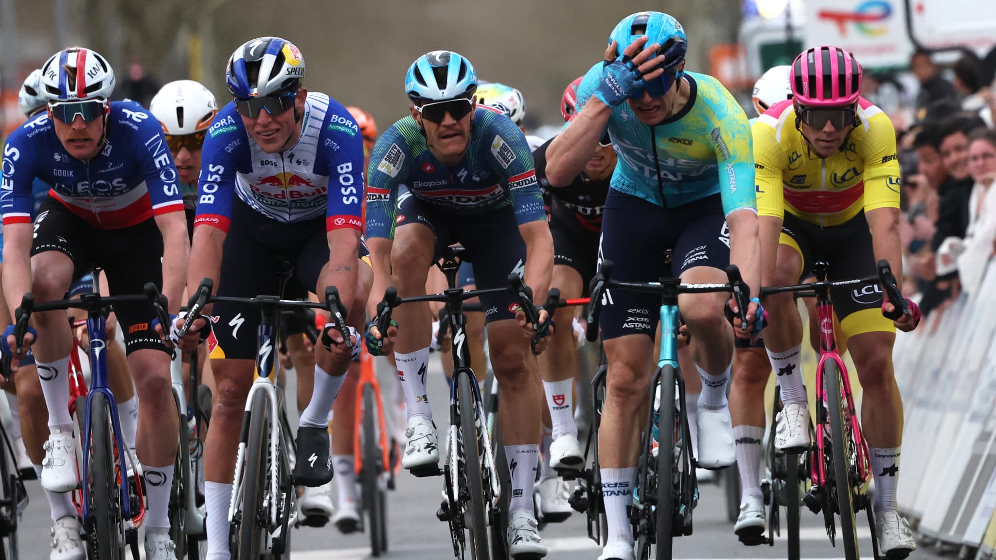 Paris-Nice: Max Kanter remporte au sprint la 2e étape entre Épône et ...