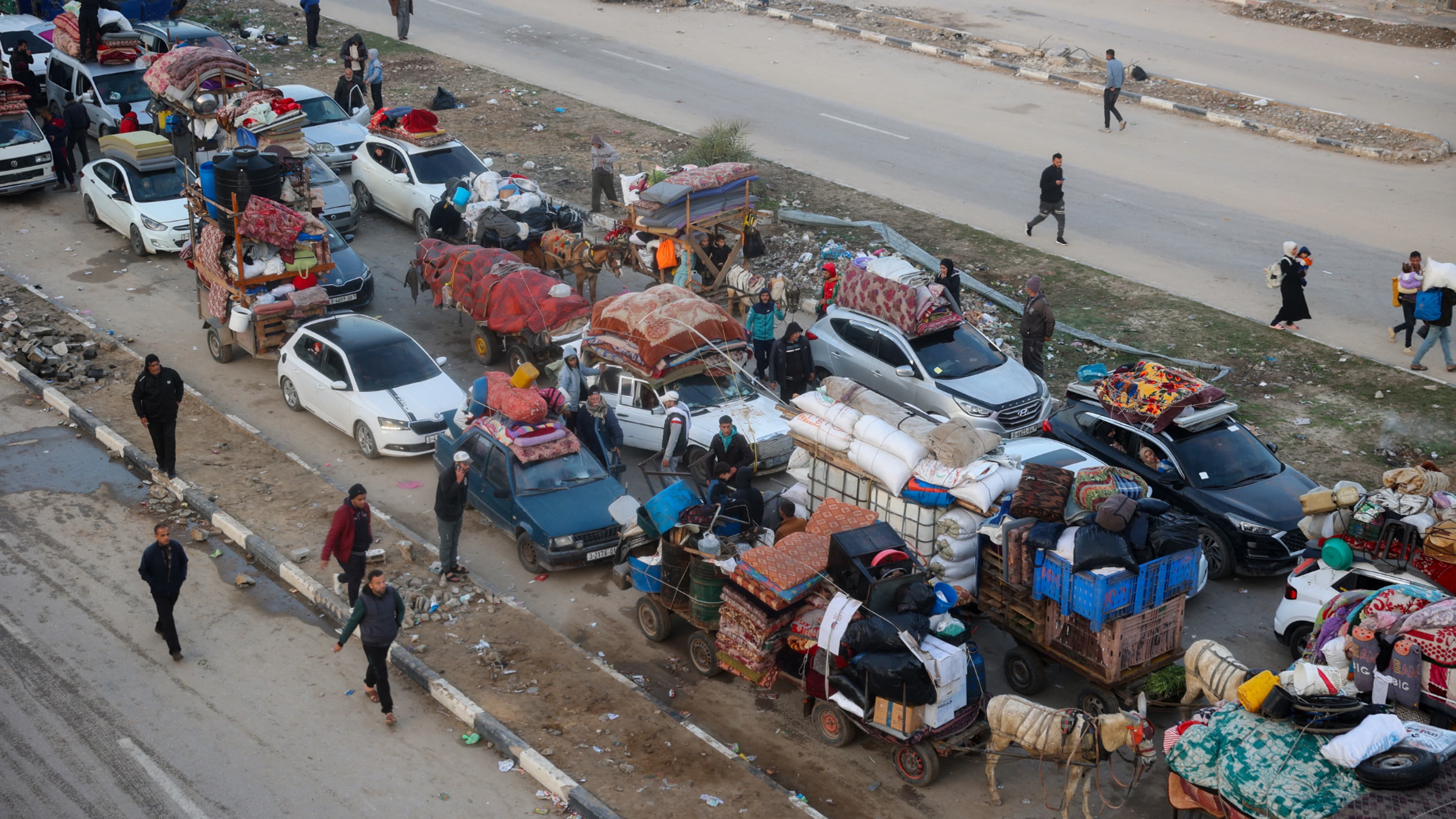 Cessez-le-feu à Gaza: les images des dizaines de milliers de ...