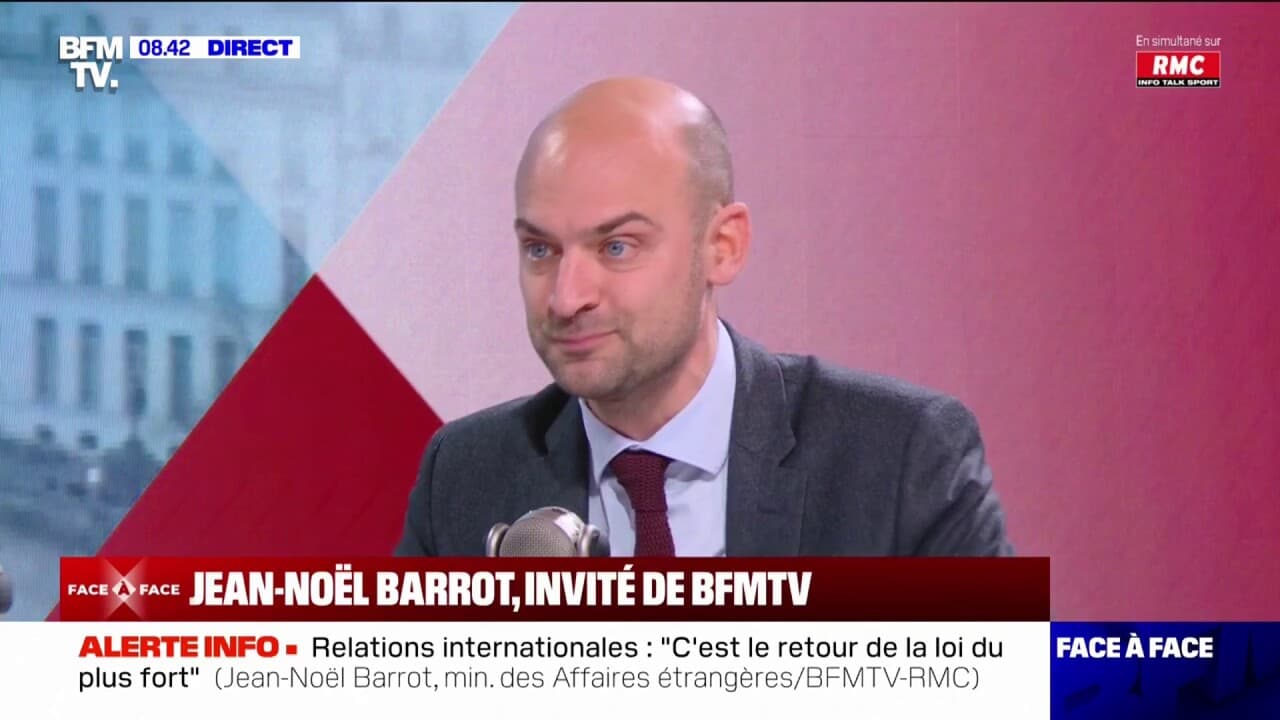Jean-Noël Barrot: “Nous n’acceptons pas que le débat public soit ...