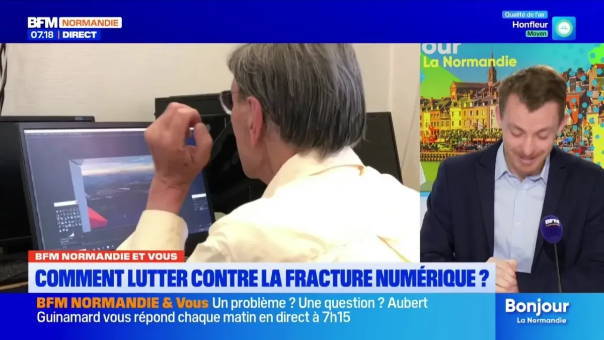 BFM Normandie et vous: comment luter contre la fracture numérique?