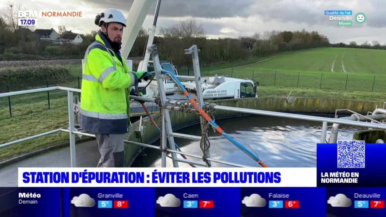 Orne: la station d'épuration nettoyée pour éviter les pollutions