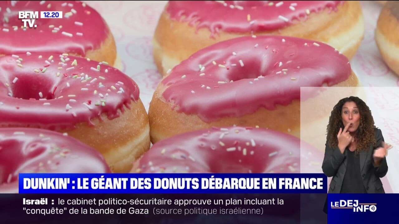 Dunkin': le géant des donuts américain débarque en France