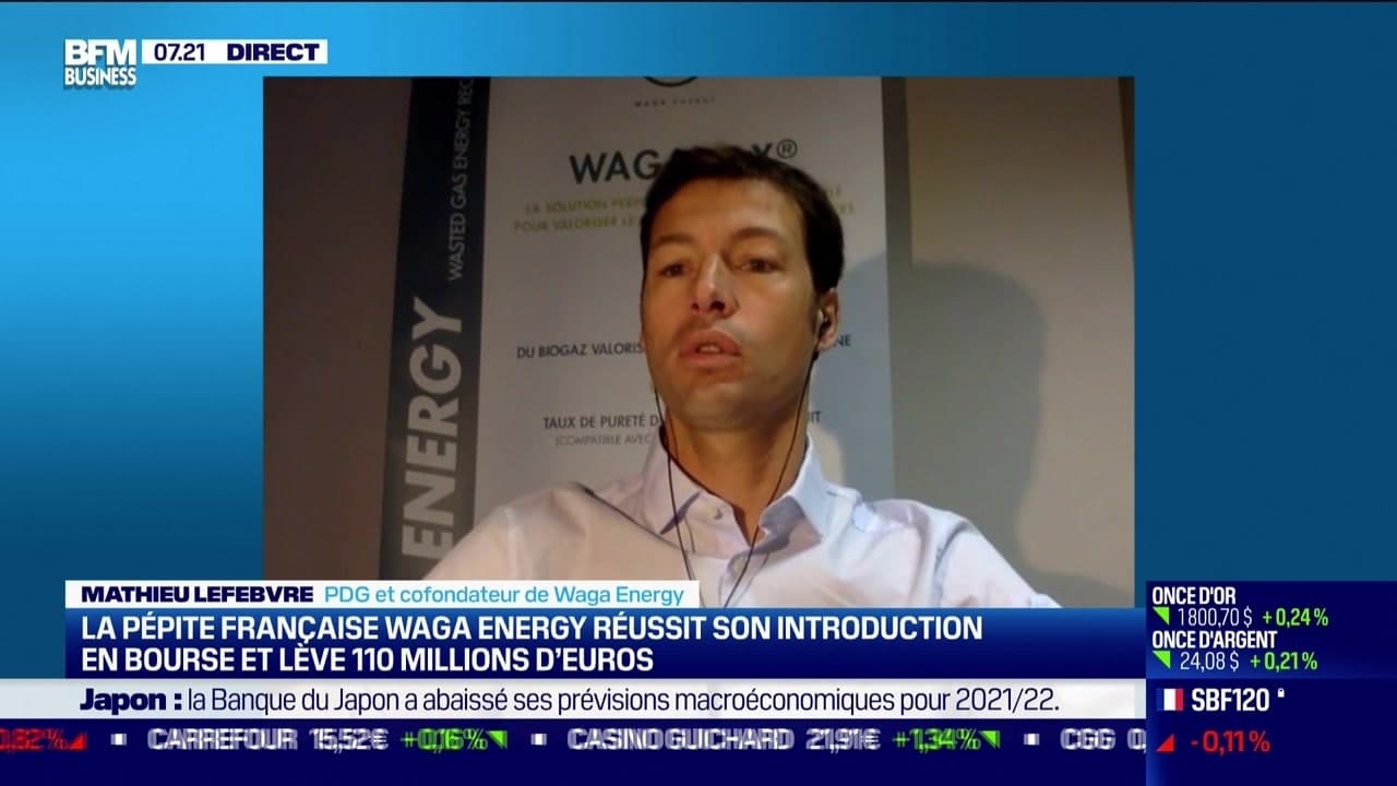 Mathieu Lefebvre (Waga Energy) : Waga Energy réussit son introduction ...