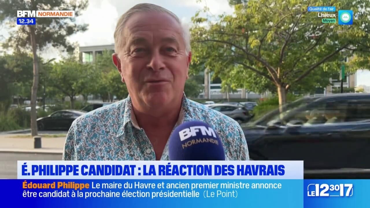 "Un peu d'espoir": les Havrais soutiennent la candidature d'Edouard ...