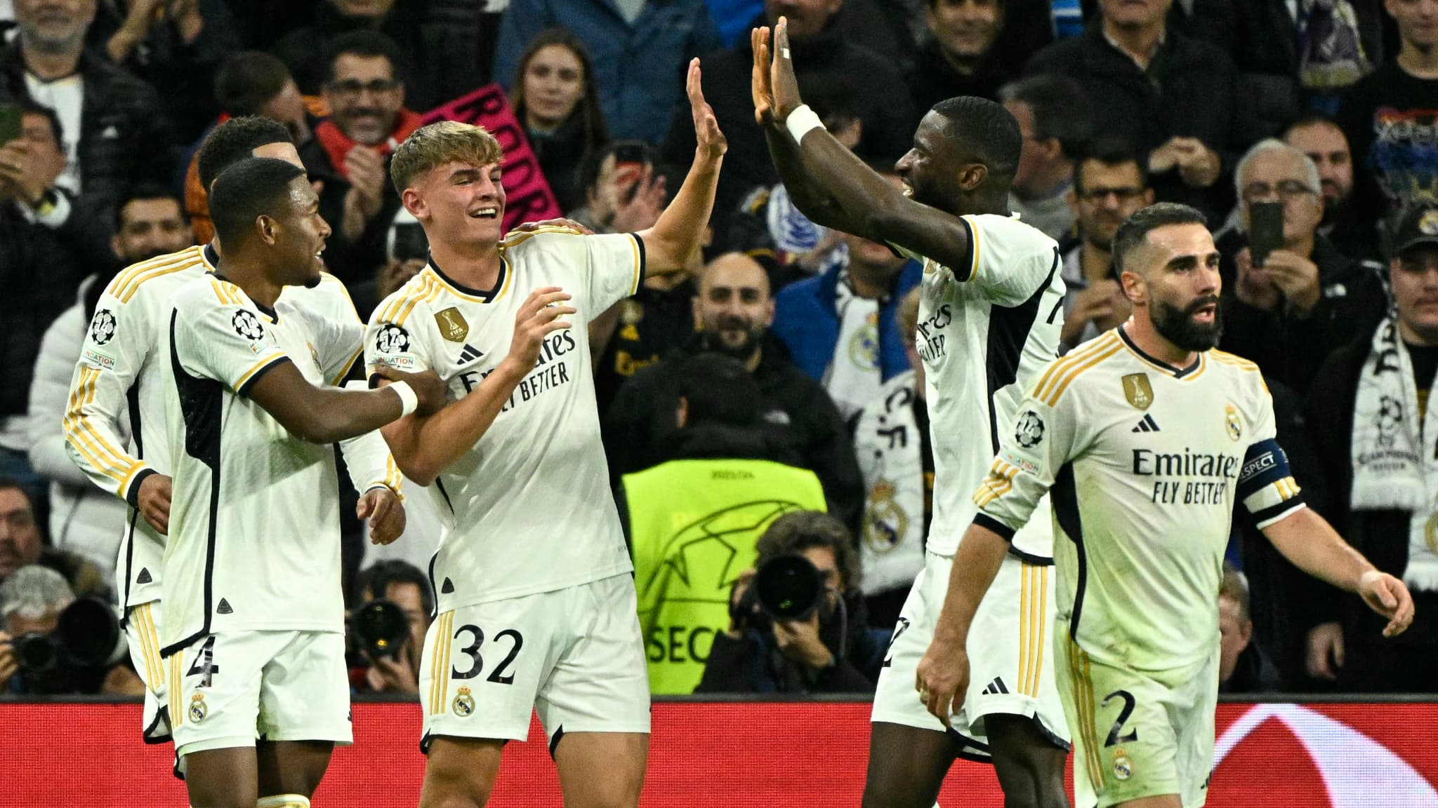 Real Madrid: le "rêve" du jeune Argentin Nico Paz, buteur face à Naples