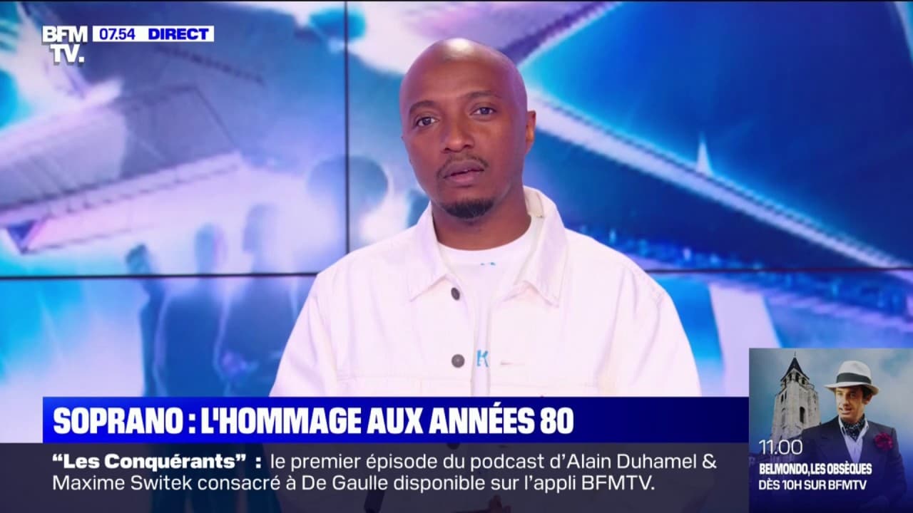 Soprano rend hommage aux années 1980 dans son dernier album "Chasseur d ...