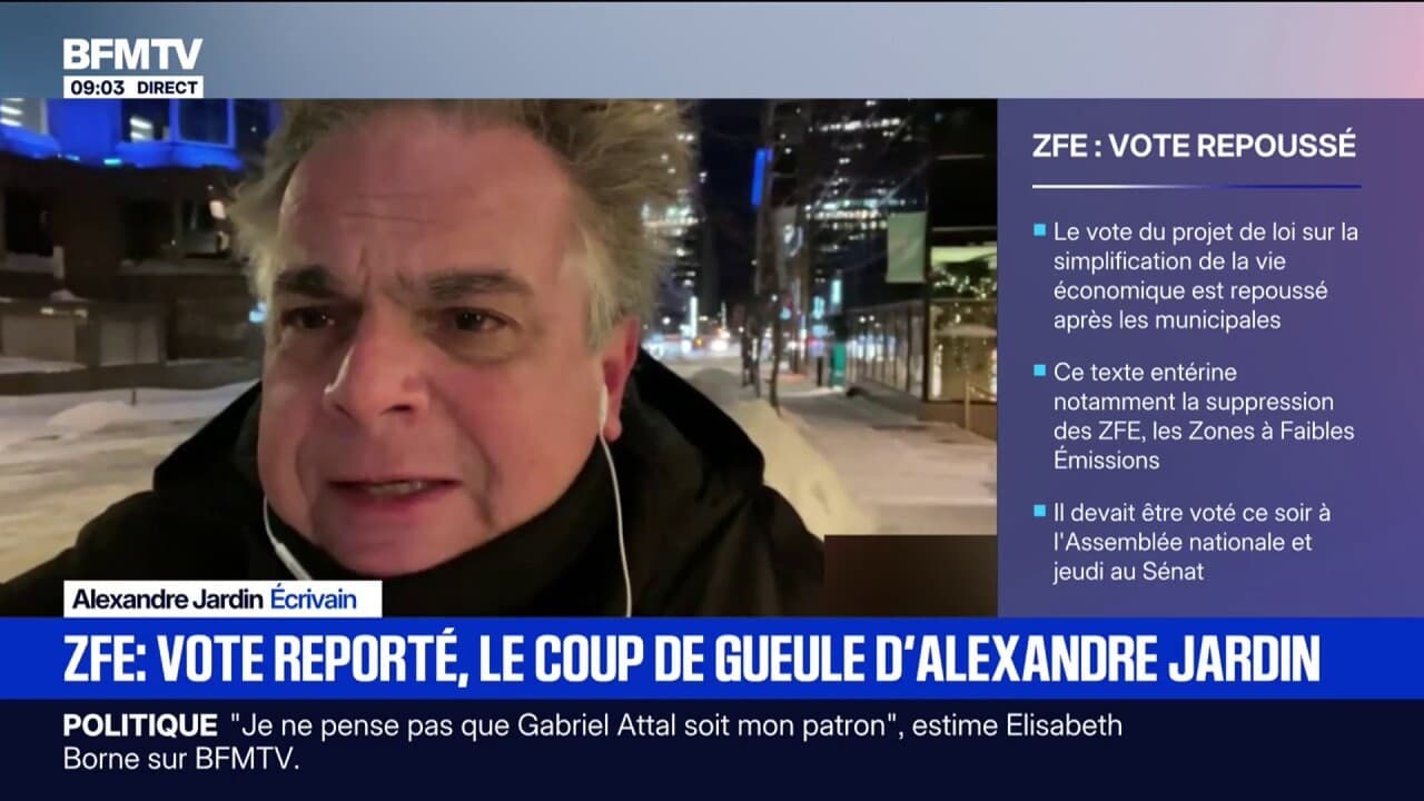 Suppression du vote sur les zones à faibles émissions: "C'est ...