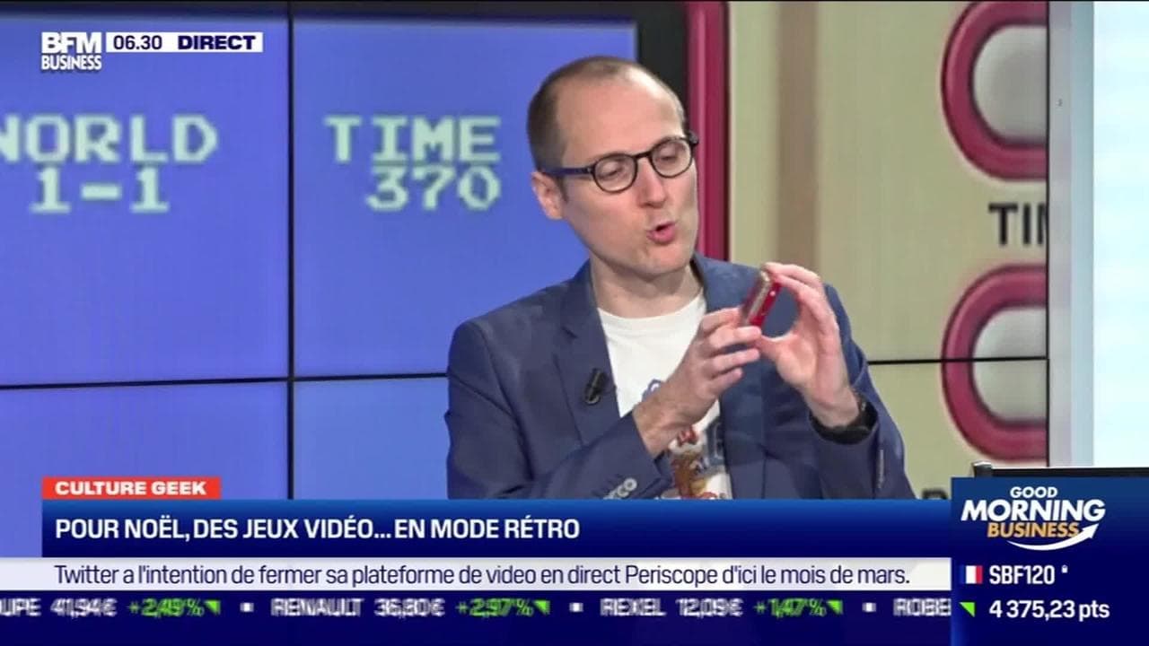 Culture Geek : Pour Noël, des jeux vidéo... en mode rétro, par Anthony Morel - 16/12