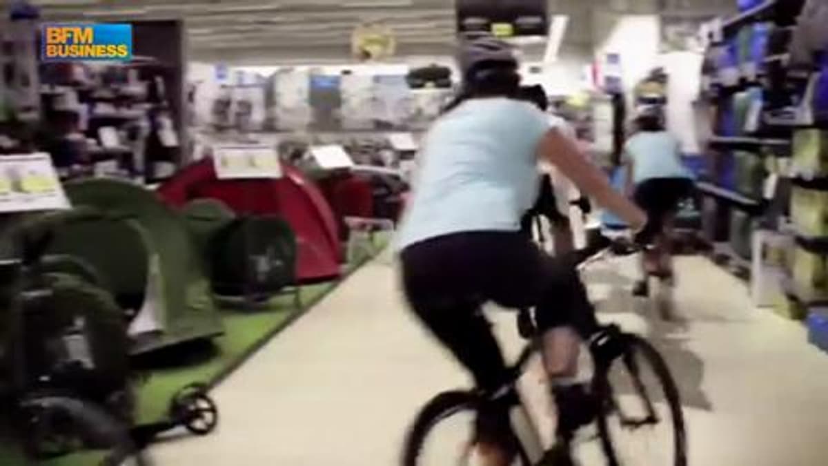 Decathlon réapprovisionne ses rayons