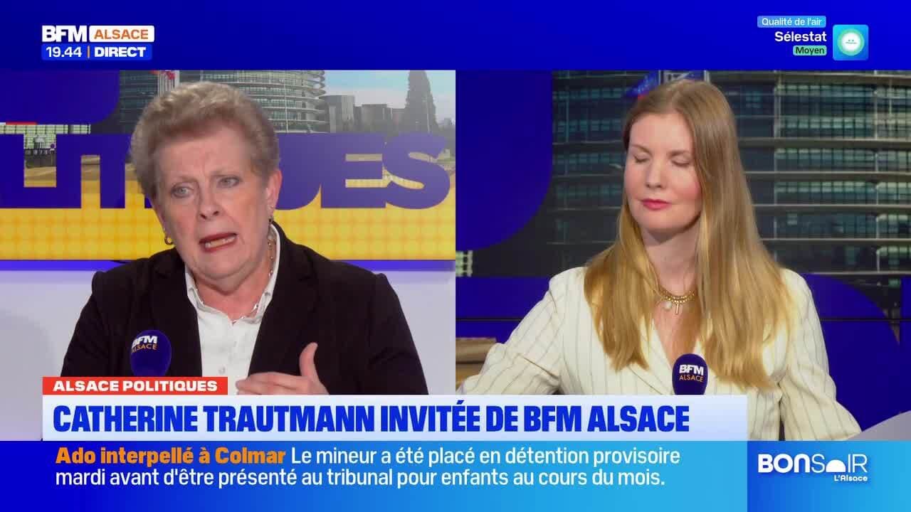 Invitée : Catherine Trautmann, candidate (PS) aux municipales à Strasbourg