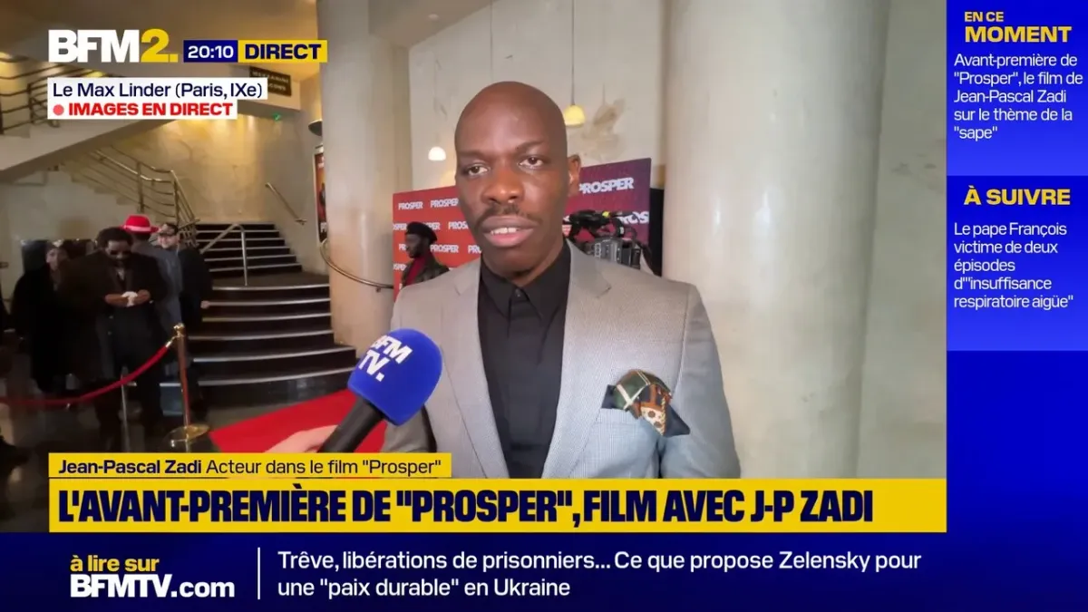 Jean-Pascal Zadi à l'affiche du film "Prosper" sur la thématique de la ...