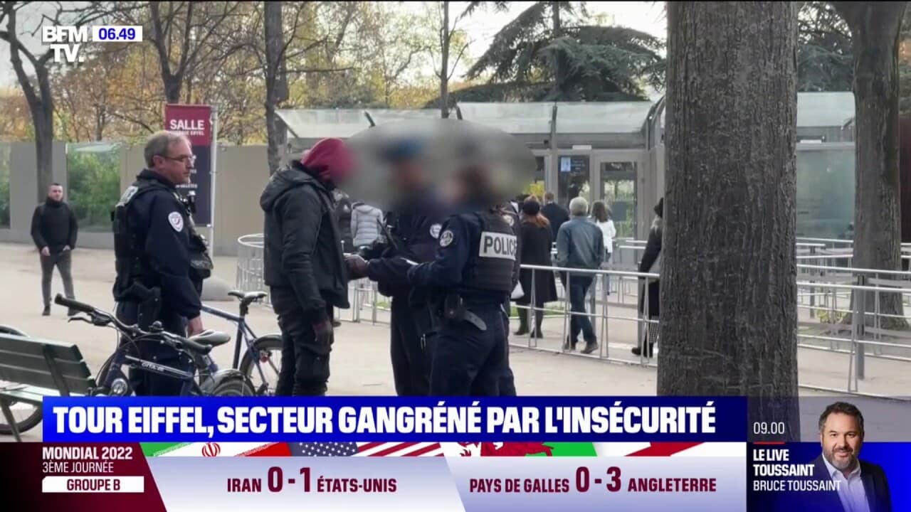 À Paris, le secteur de la Tour Eiffel gangréné par l'insécurité