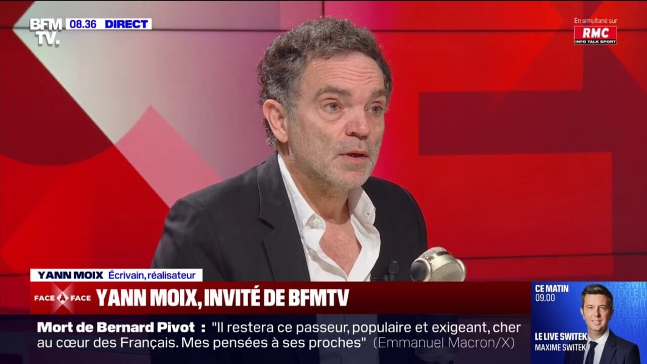 Yann Moix (écrivain et réalisateur) sur Gérard Depardieu: "Il a tenu ...
