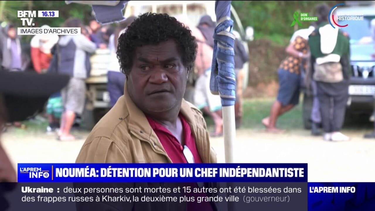 Crise en Nouvelle-Calédonie: le chef du mouvement indépendantiste CCAT ...