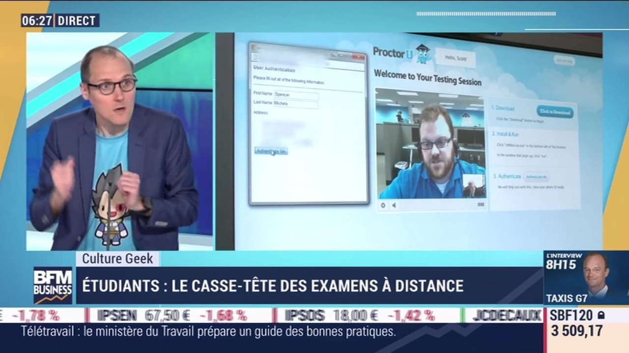 Culture Geek: Des outils pour éviter les fraudes pendant les examens à distance par Anthony ...