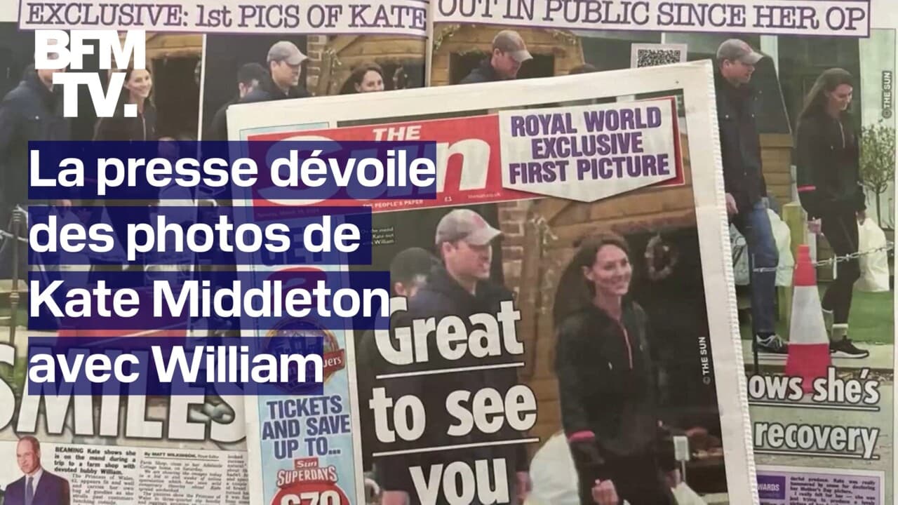 Des images de Kate Middleton avec le prince William dévoilées par les ...