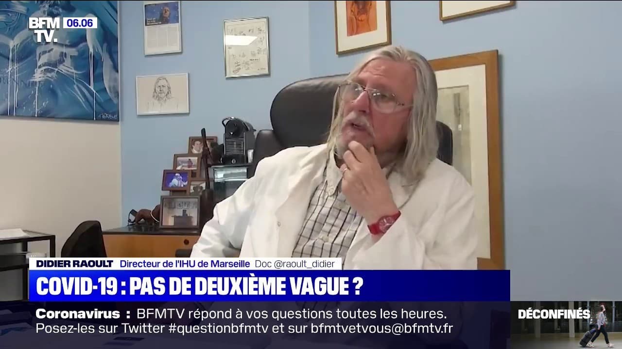 Coronavirus: pour le Pr Didier Raoult, "l'épidémie est en train de se ...