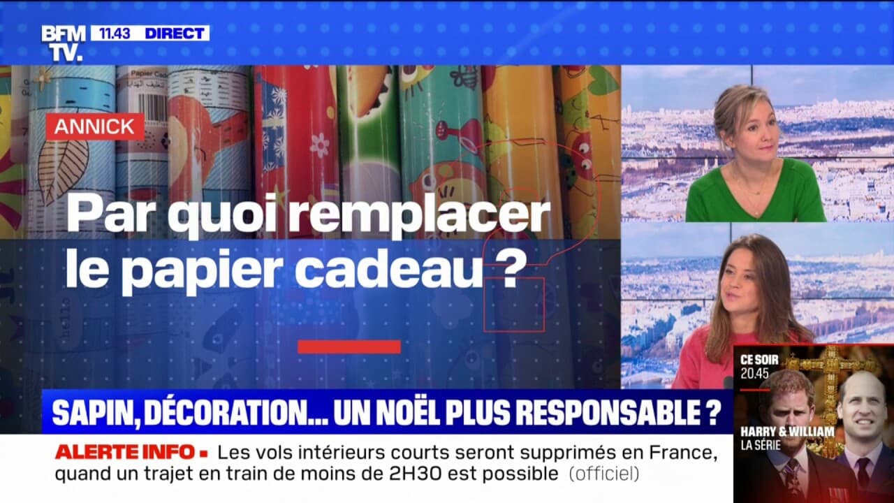 Par quoi remplacer le papier cadeau ? BFMTV répond à vos questions
