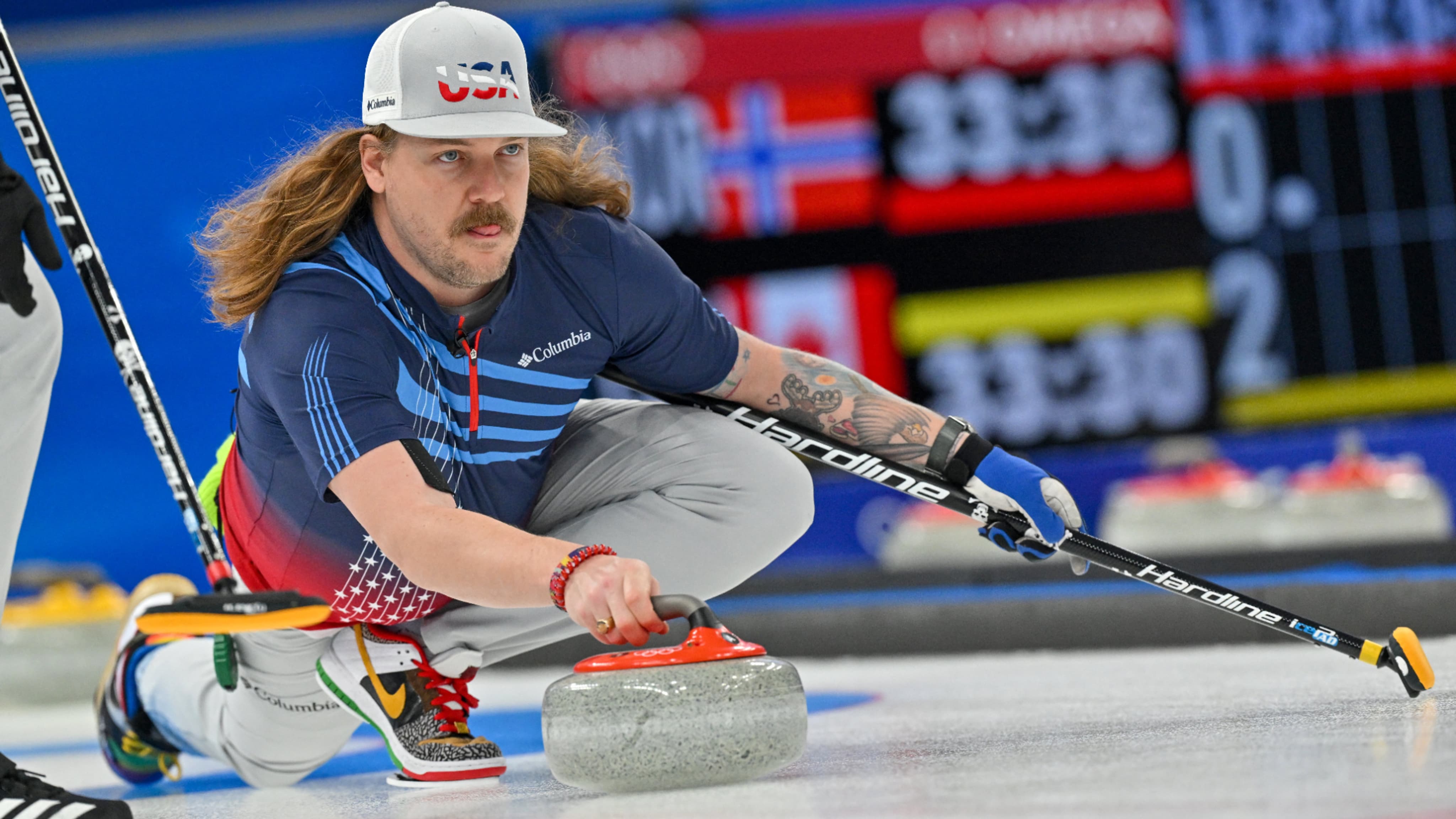 JO 2022: qui est Matt Hamilton, le joueur de curling le plus stylé des ...