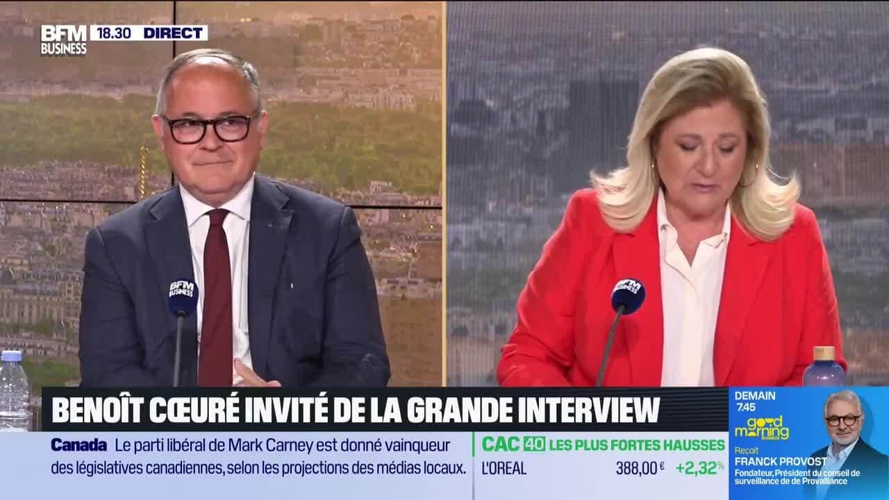 Benoît Cœuré, président de l'Autorité de la concurrence, est l'invité ...
