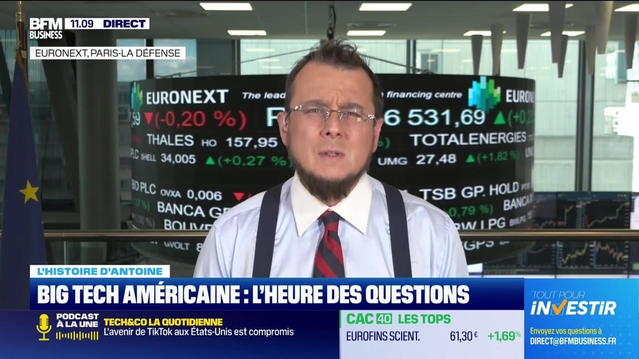 L'histoire financière : Big tech américaine, l'heure des questions - 23/04