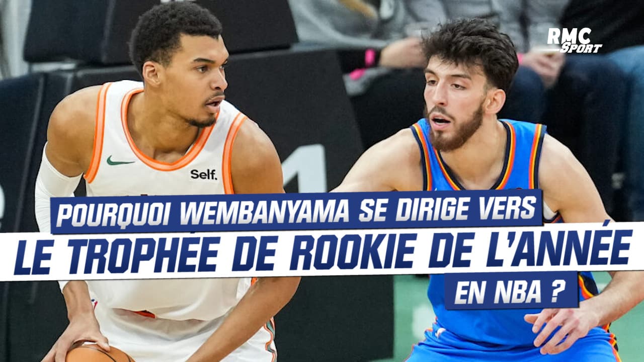 NBA : Pourquoi Wembanyama se dirige vers le trophée de rookie de l'année