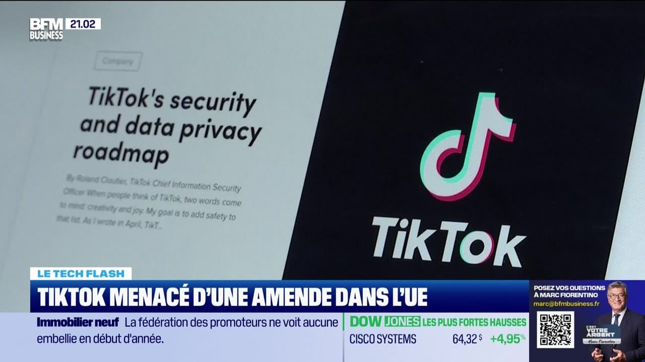 Le Tech Flash : TikTok menacé d'une amende dans l'UE, par Léa Benaim - 15/05