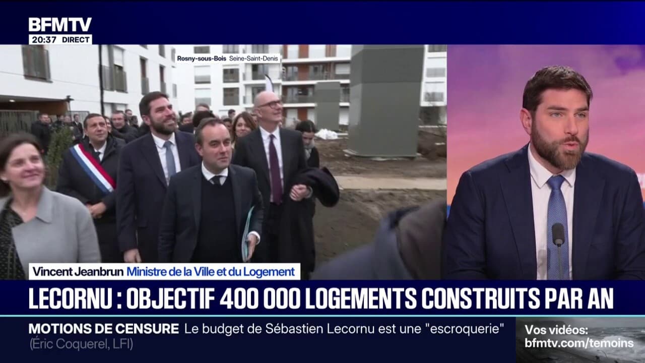 Construction de 400.000 logements par an: "Il faut qu'on arrête de ...