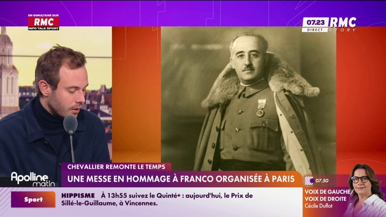 Une messe en hommage à Franco organisée à Paris