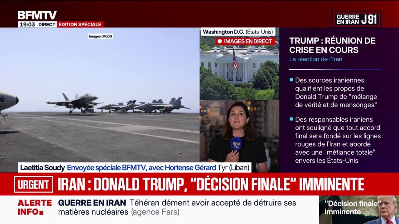Iran: alors qu'une réunion de crise est en cours à Washington, le ...