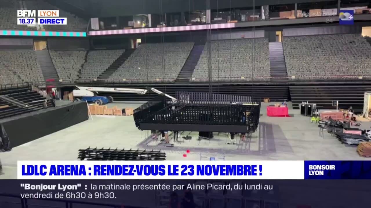 LDLC ARENA : rendez-vous le 23 novembre