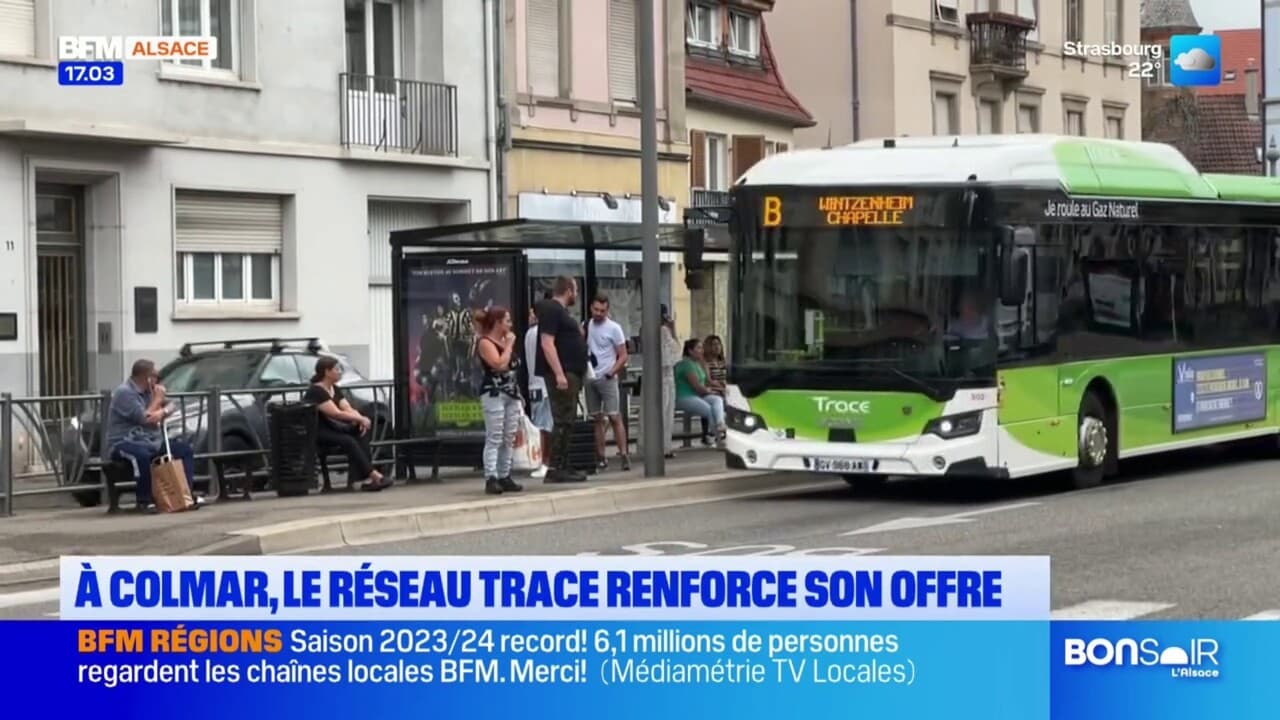 Colmar: le réseau de bus Trace renforce son offre