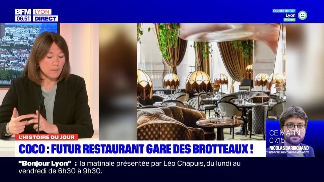 Histoire du jour: Coco, le futur restaurant de la gare des Brotteaux à Lyon
