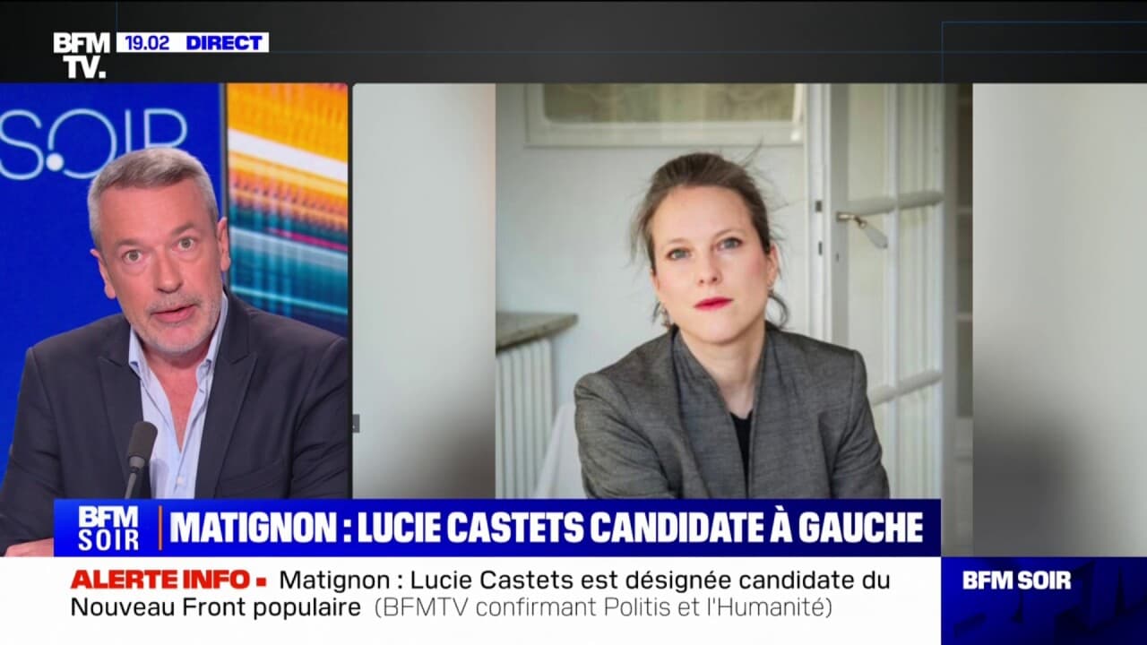 Le Nouveau Front populaire propose le nom Lucie Castets pour le poste ...
