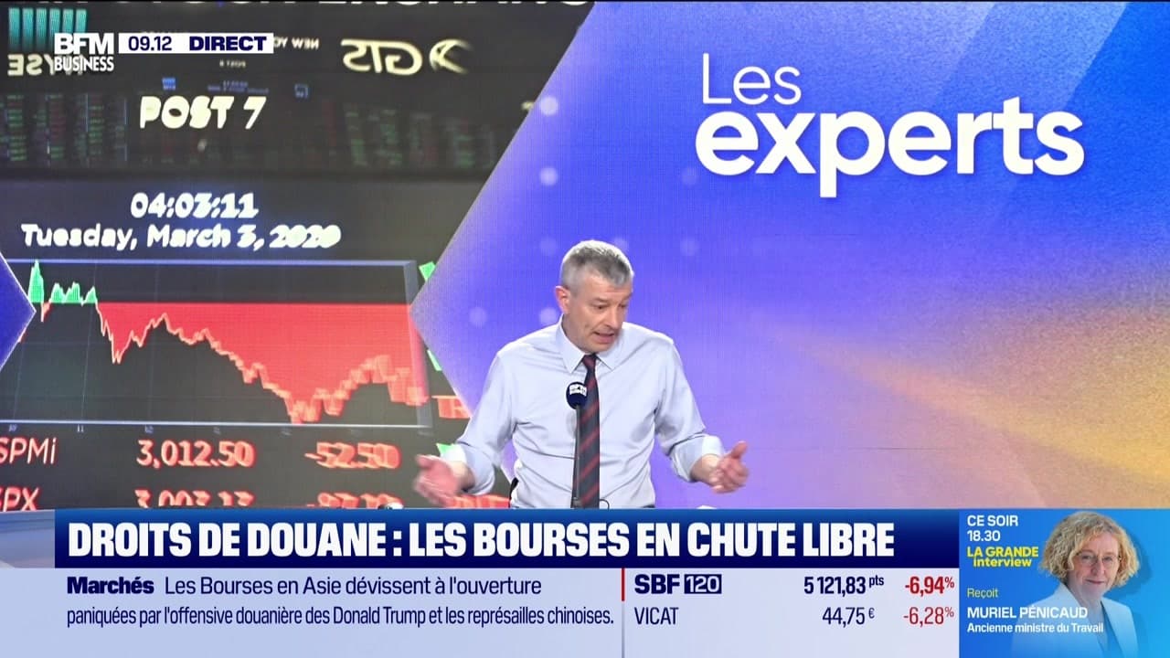 Les Experts : Droits de douane, les bourses en chute libre - 07/04