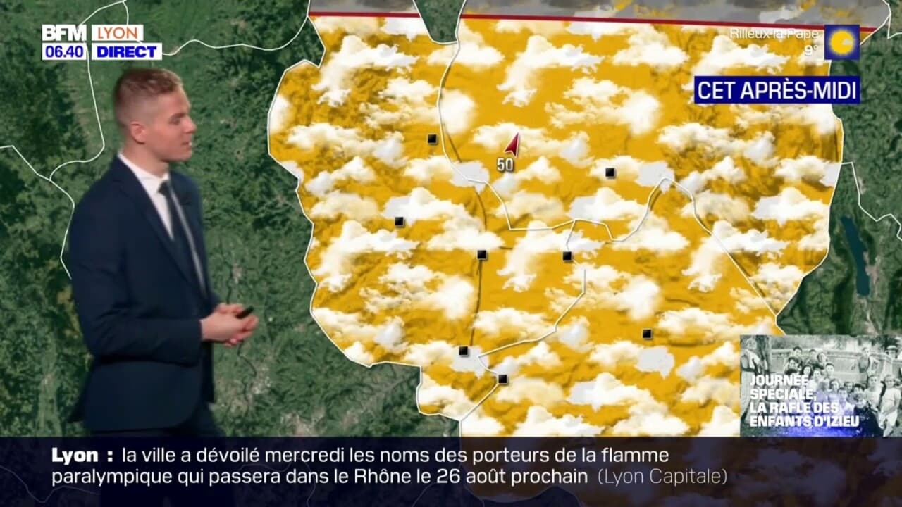 Météo Rhône: un ciel voilé dans la matinée et des éclaircies l'après-midi