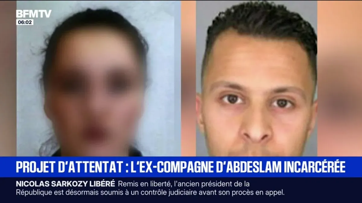 L'ex-compagne du terroriste Salah Abdeslam, Maëva B., mise en examen et placée en détention ...