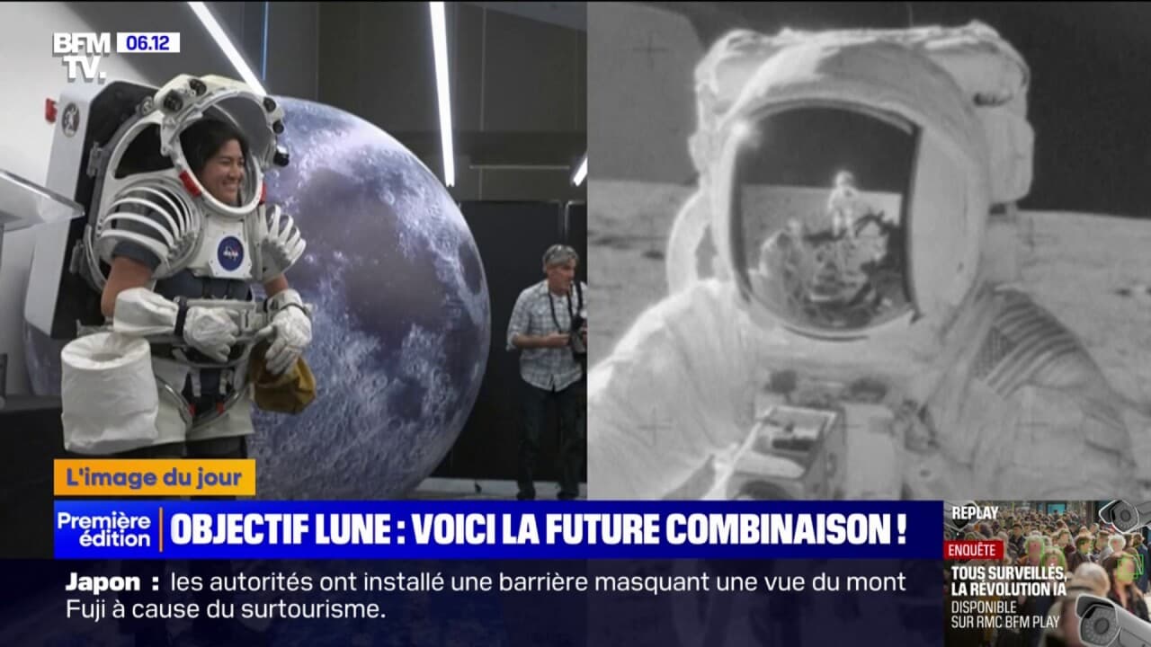 Objectif Lune: la Nasa a dévoilé le prototype de la combinaison que les ...