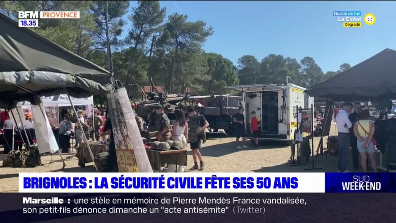 Brignoles: l'unité de la sécurité civile fête ses 50 ans et ouvert sa ...