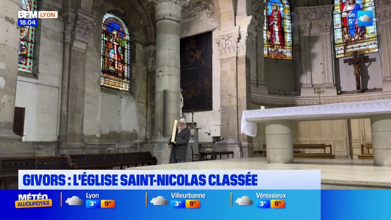 Givors : l’église Saint-Nicolas classée Monuments Historiques