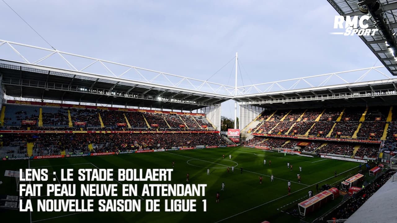 Lens : Le Stade Bollaert fait peau neuve en attendant la nouvelle saison de Ligue 1