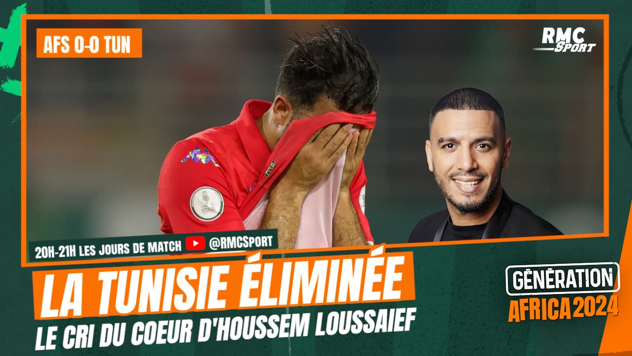 CAN 2023 : La Tunisie éliminée, le cri du cœur d'Houssem Loussaief (Génération Africa)