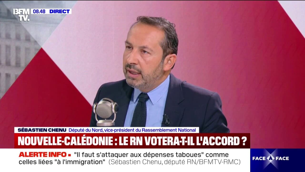 Sébastien Chenu (RN): "Larguer la Nouvelle-Calédonie de la France est ...