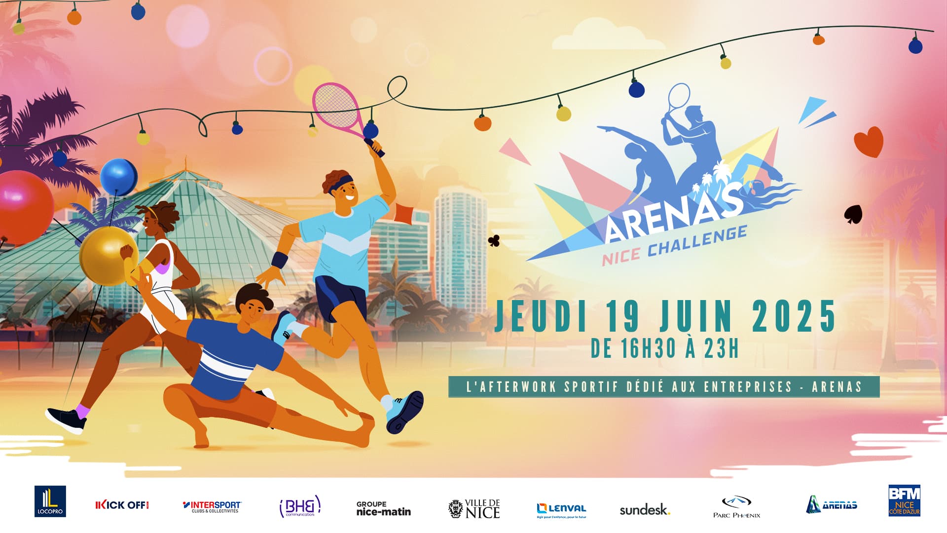 Arenas Nice Challenge en partenariat avec BFM Nice Côte d'Azur