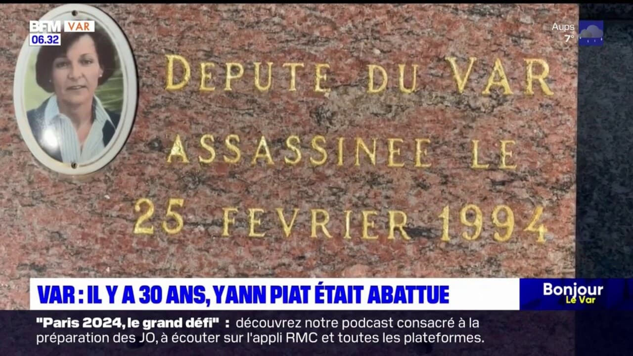 Var: la députée Yann Piat abattue le 25 février 1994, retour sur les ...