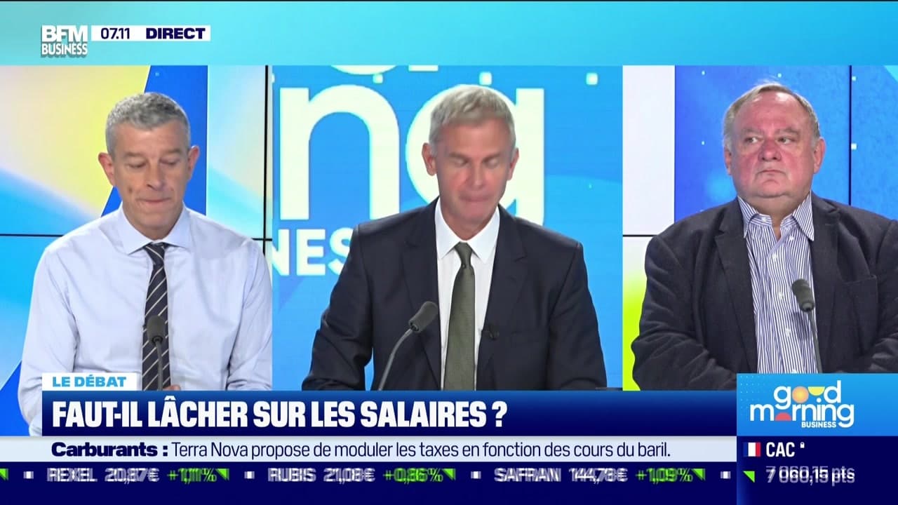 Nicolas Doze face à Jean-Marc Daniel : Faut-il lâcher sur les salaires ...