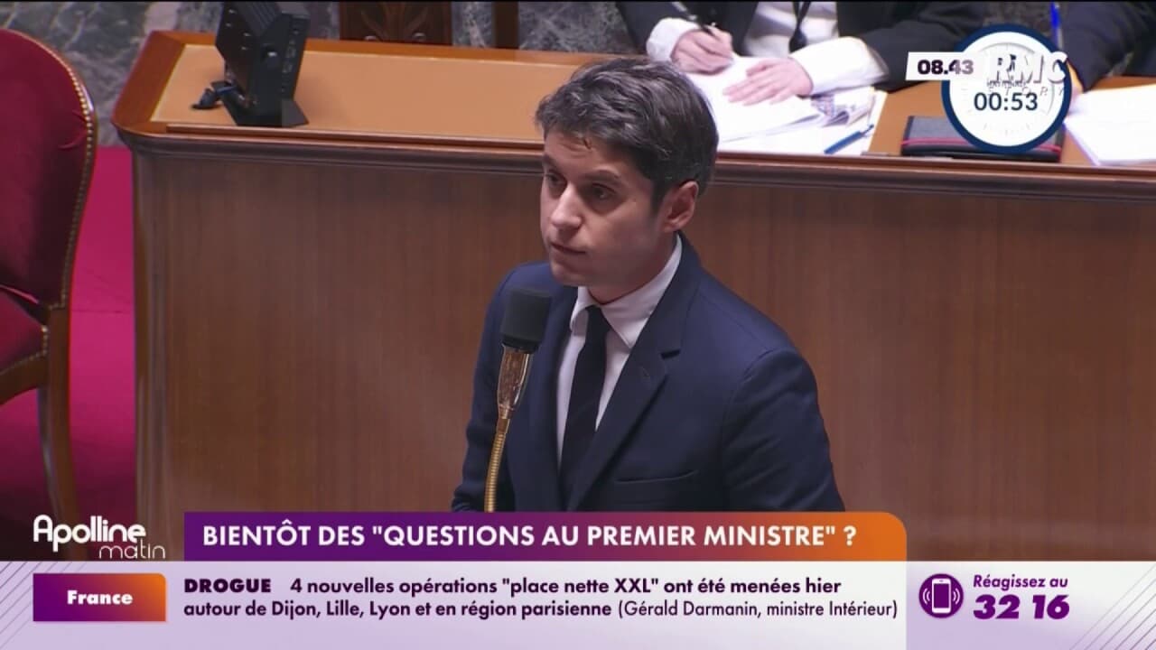 Bientôt des "questions au Premier ministre"
