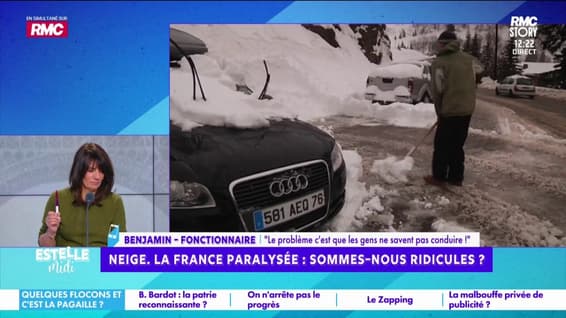 Neige : "Il faut rouler doucement, on ne sait plus conduire", constate ...